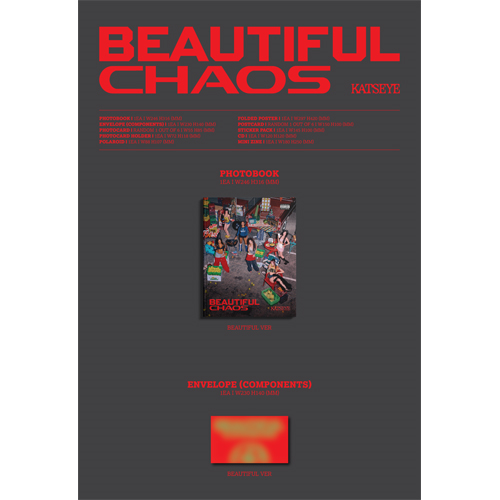 BEAUTIFUL CHAOS [Beautiful Ver.][UNIVRSAL MUSIC STORE限定盤][CD] - KATSEYE ...